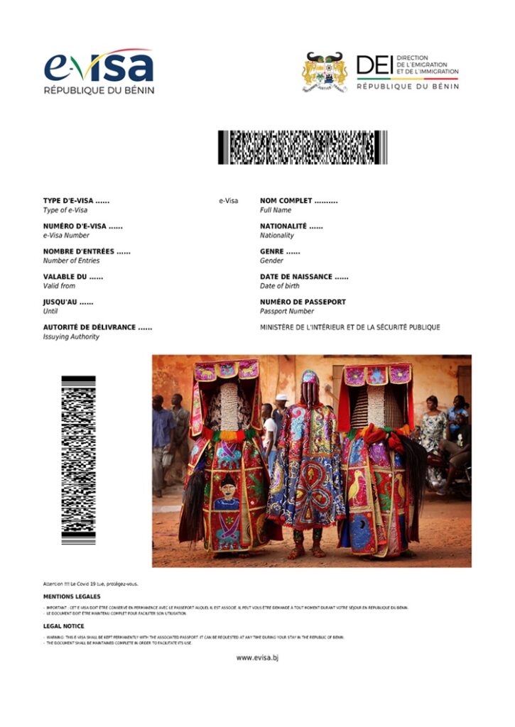 eVisa Bénin 48H | Demande de Visa en Ligne | Visa Office